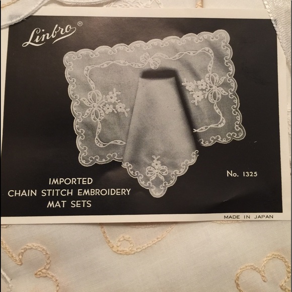 Linbro | Dining | Vintage Linbro Placemat And Napkin Set 4 | Poshmark